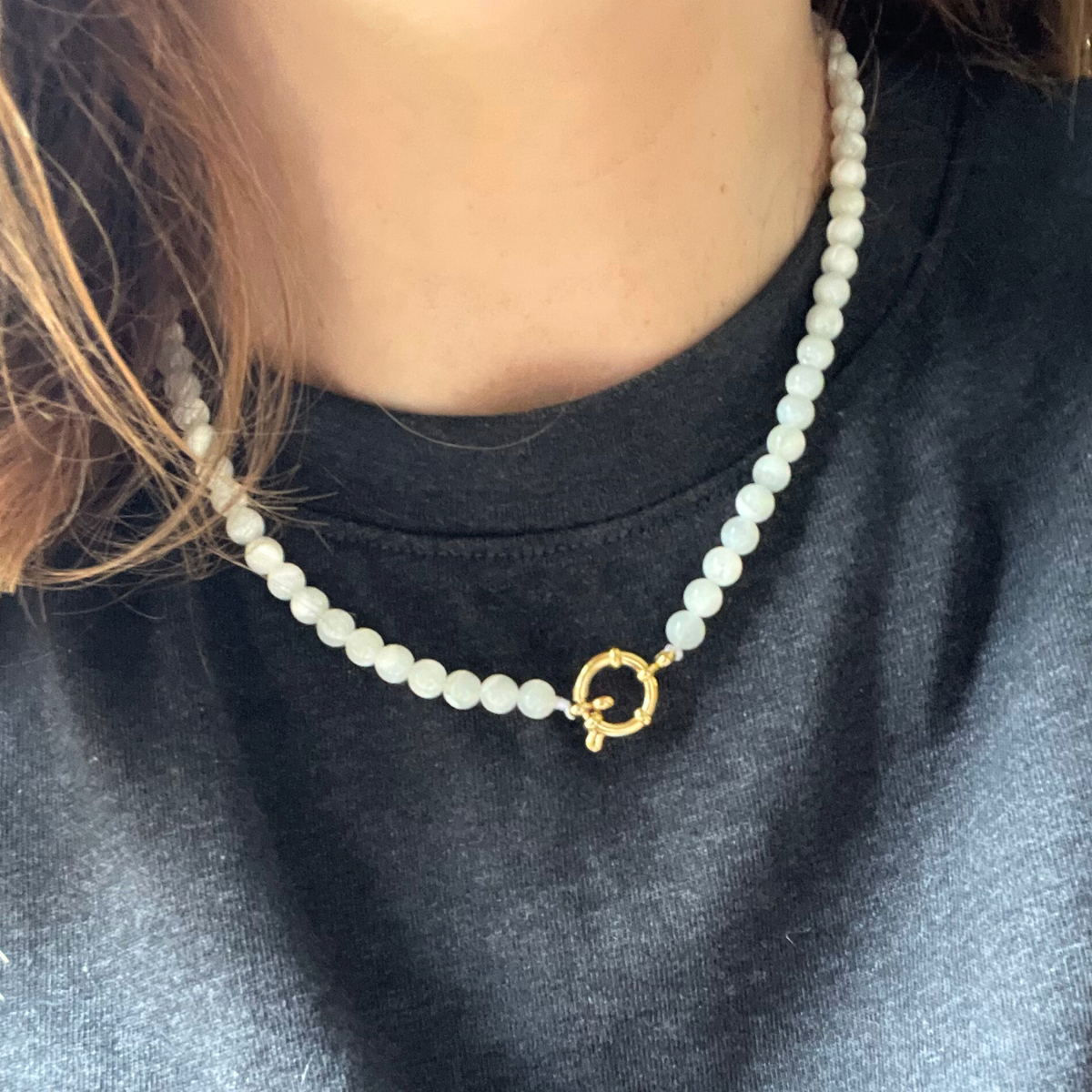 The Calming Pearl Necklace (Gold) – Decadorn