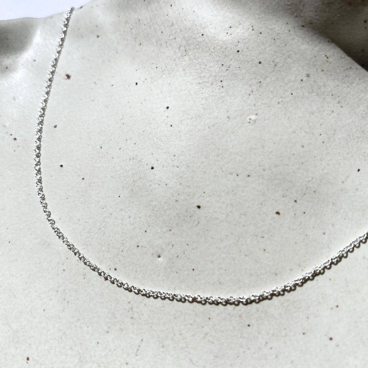 18" Trace Chain | Sterling Silver | Decadorn